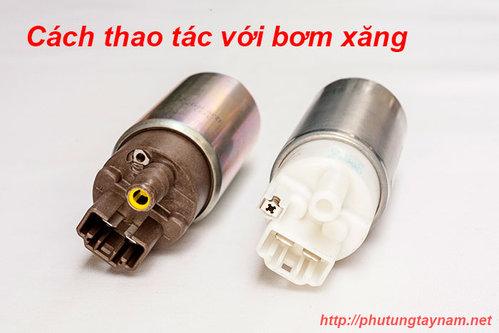 Cách thao tác với bơm xăng